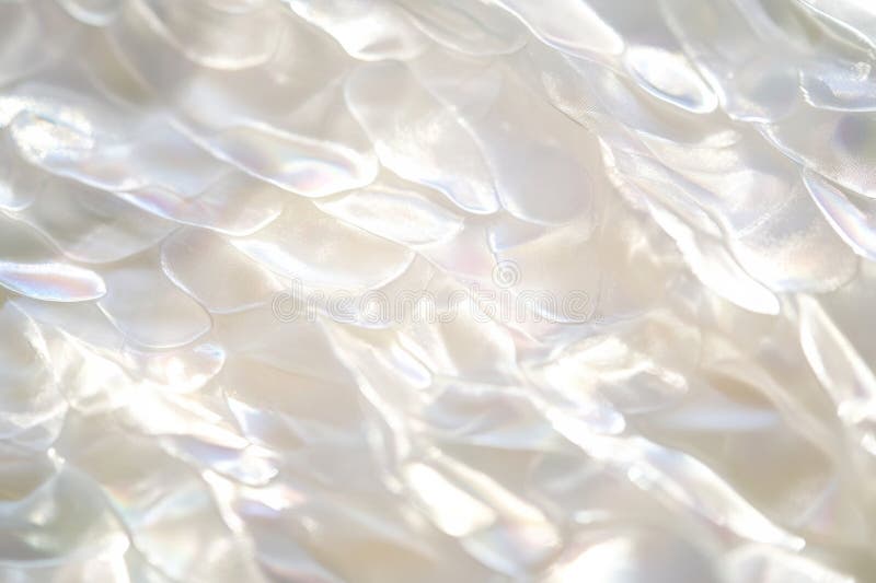 Shimmering Pearl Texture, Delicate White with Soft Pastel Iridescence ...