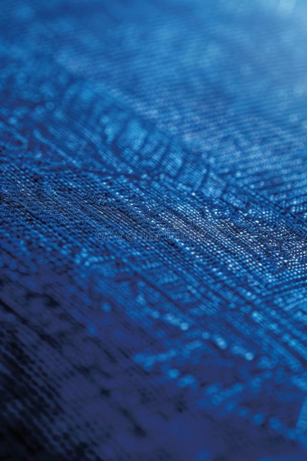 Shimmering Pixel Triangles on Deep Blue Gradient, Forming Captivating ...