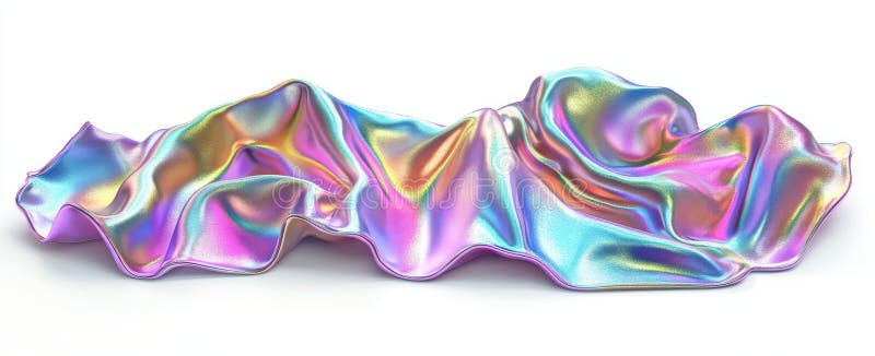Shimmering Silkily, it Features a Subtle Iridescent Glow. Stock Photo ...