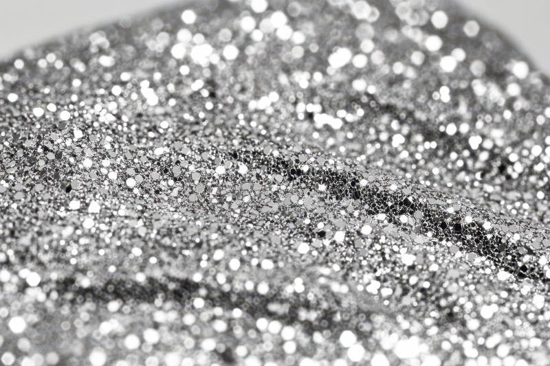 Silver Glitter Texture stock illustration. Illustration of glamorous ...