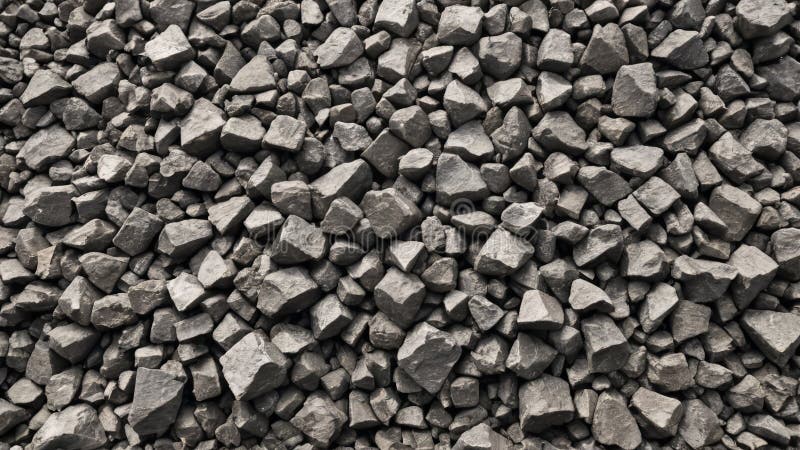 Shimmering Silver Platinum Ore Stack in Mining Industry Stock ...