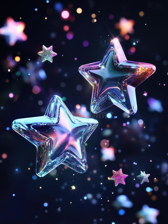 Shimmering Sparkle Stars stock image. Image of sparkling - 360997715