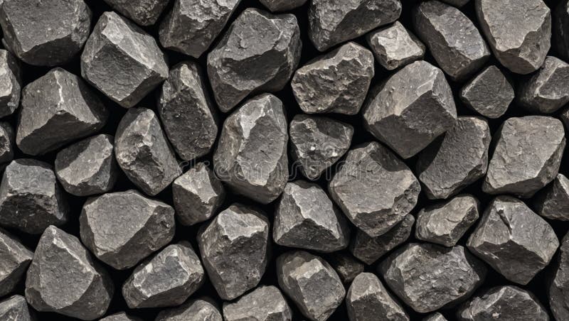 Shimmering Titanium Ore Industrial Elegance in Raw Form Stock ...