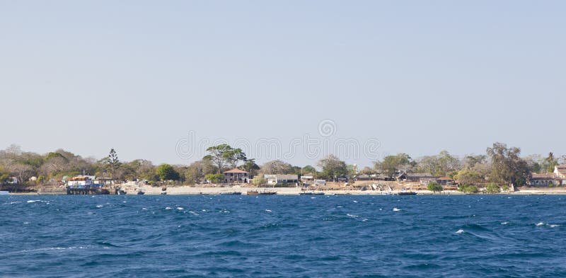 Jungle, Bush and Water Spring in Africa. Tsavo West, Kenya Stock Photo ...