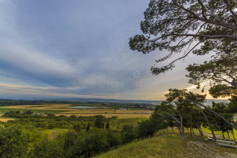 Shimron Twilight stock image. Image of cloudy, mount - 50811643