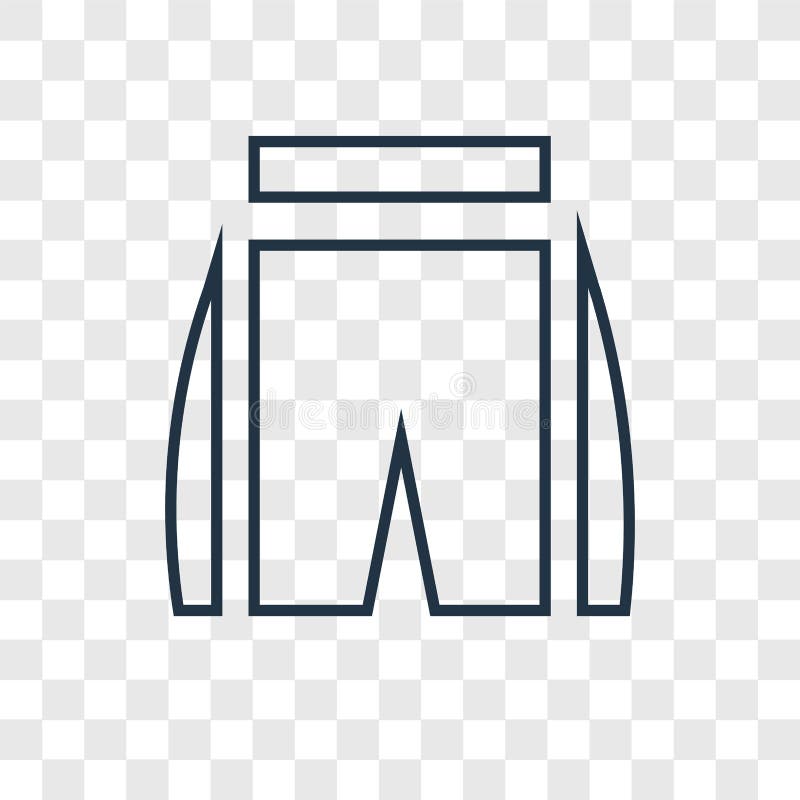 Shin Concept Vector Linear Icon Isolated On Transparent Background ...