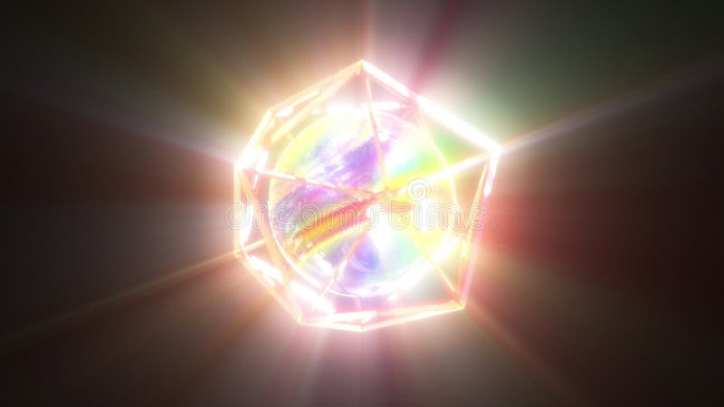 Shine 3d object stock illustration. Illustration of graphic - 295481511