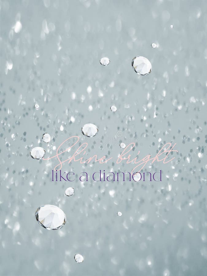 Shine Like Diamond Lettering Stock Photos - Free & Royalty-Free Stock ...