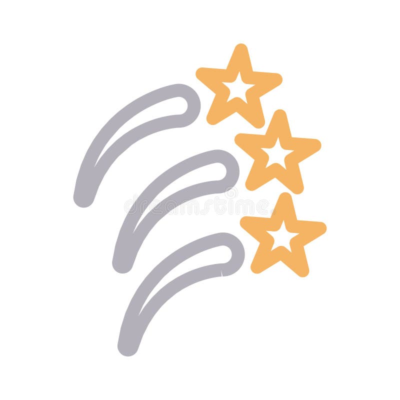 Shine color line icon stock vector. Illustration of flash - 158550064