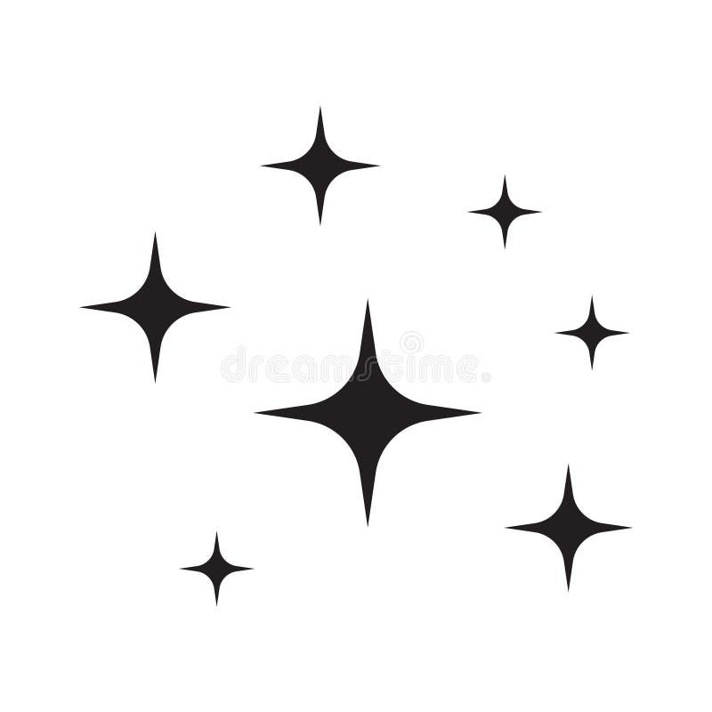 Shine Icon, Clean Star Icon, Sparkle Icon Stock Vector - Illustration ... Shine Icon, Clean Star Icon, Sparkle Icon Stock Vector - Illustration ...