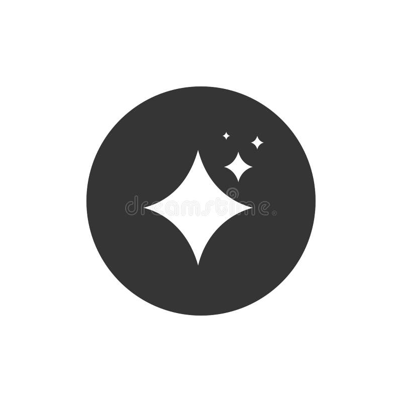 Shine Icon, Clean Star Icon. Stock Vector - Illustration of effect ...
