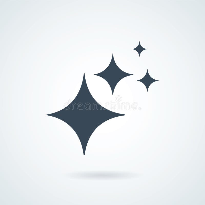 Shine. Icon Isolated Sign Symbol and Flat Style for App, Web and ...