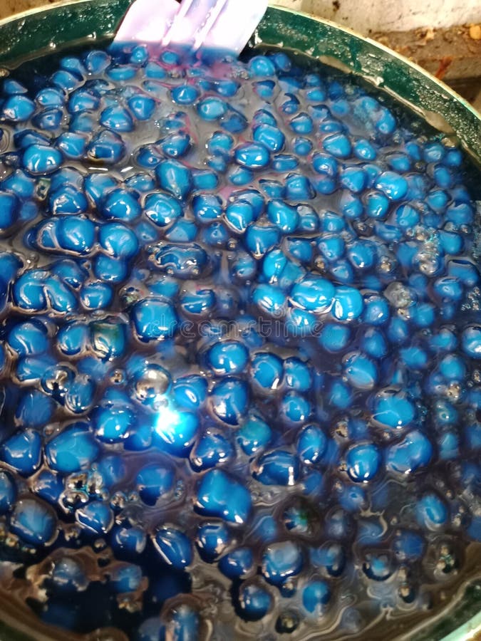 Shine Pearl blue bubble stock photo. Image of pearl - 328720342