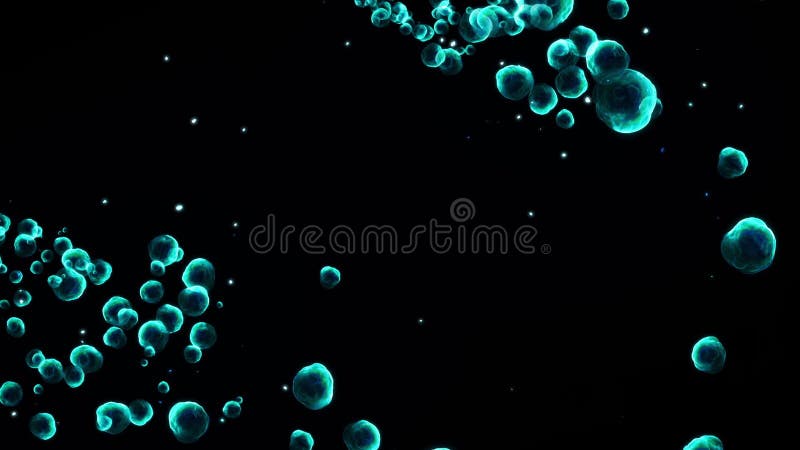 Shine Round Bubble Particle Loop Animation Stock Footage - Video of loop, pure: 250373026