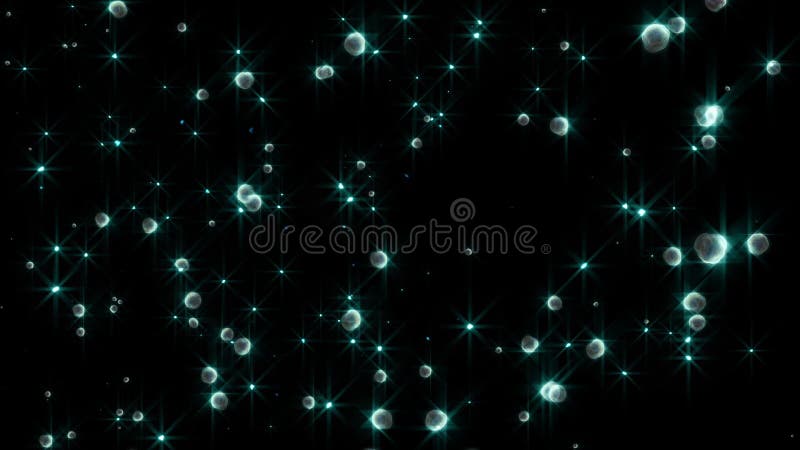 Shine Round Bubble Particle Loop Animation Stock Footage - Video of ...