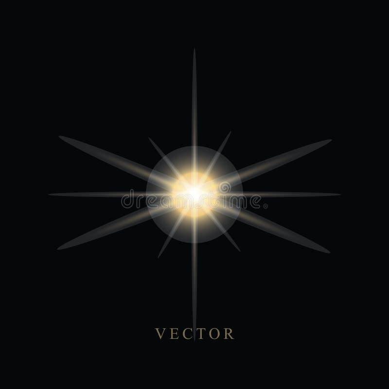 Shine Vector Template Design Illustration Stock Vector - Illustration ...