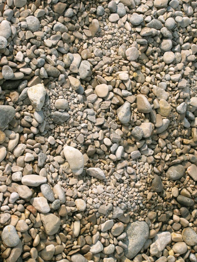 Shingle Or Stones On A Beach. Stock Image - Image of beach, grey: 43621089