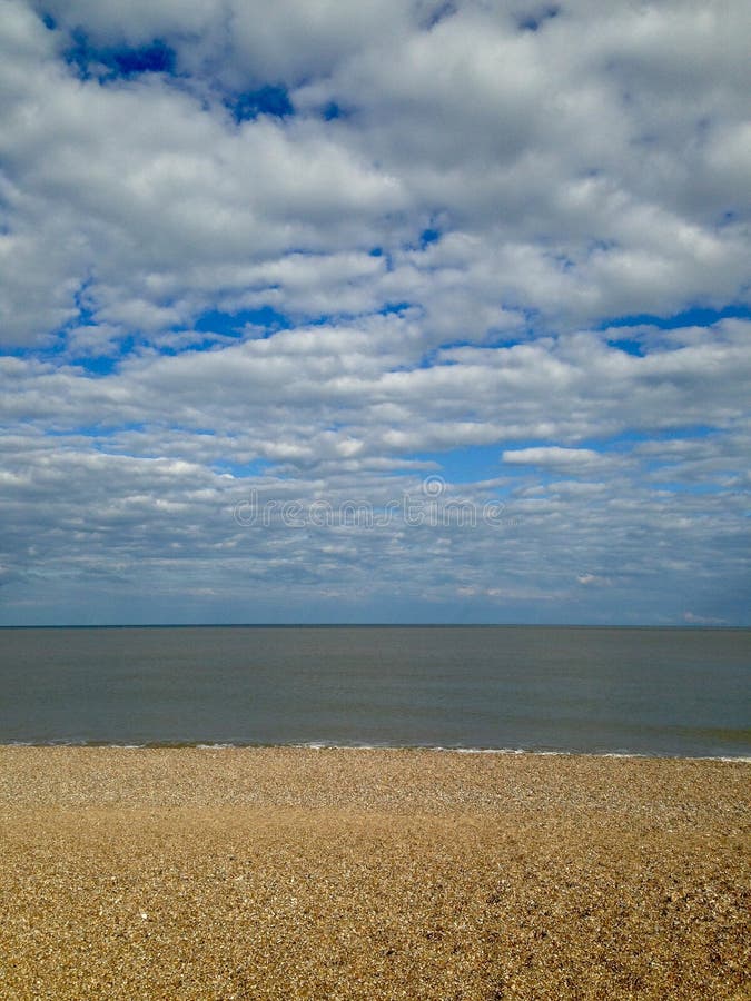 Shingle beach at Dunwich stock photo. Image of rocky - 97908954