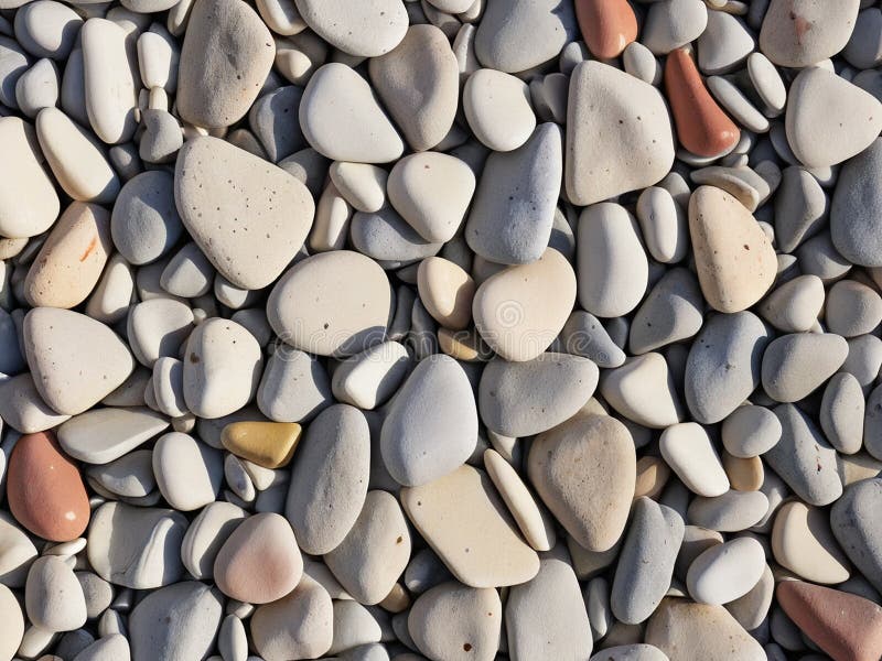 Shingle or Gravel Background of Stones and Pebbles - Generated by Ai ...