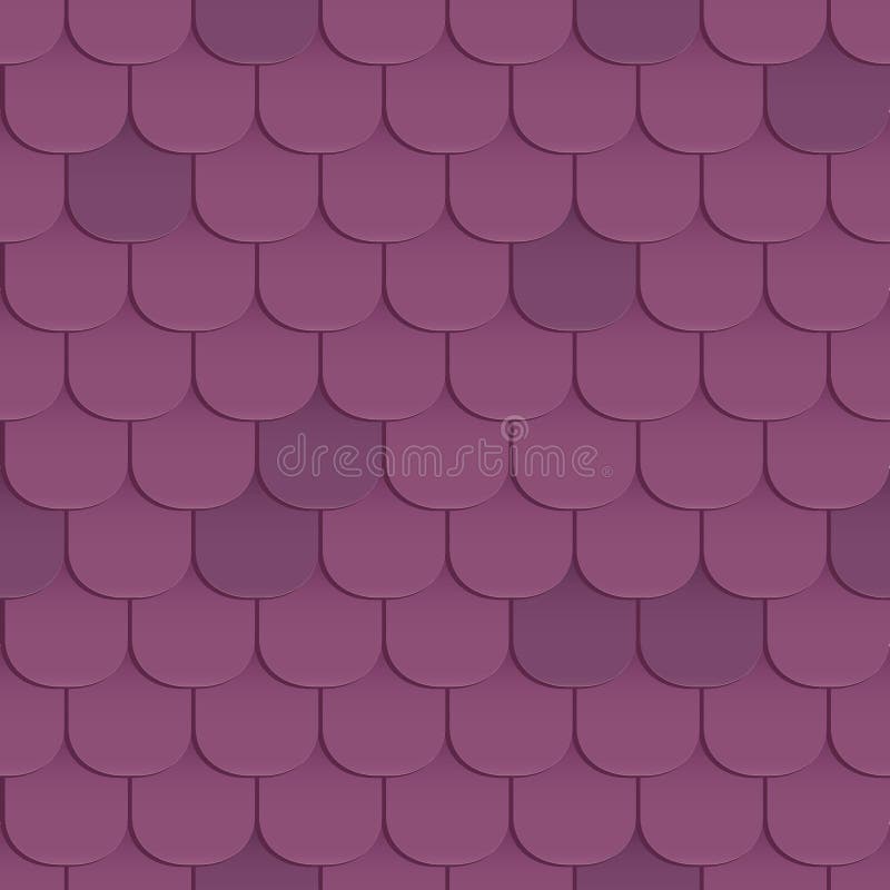 Shingles Roof Seamless Pattern Stock Vector - Illustration of pattern ...
