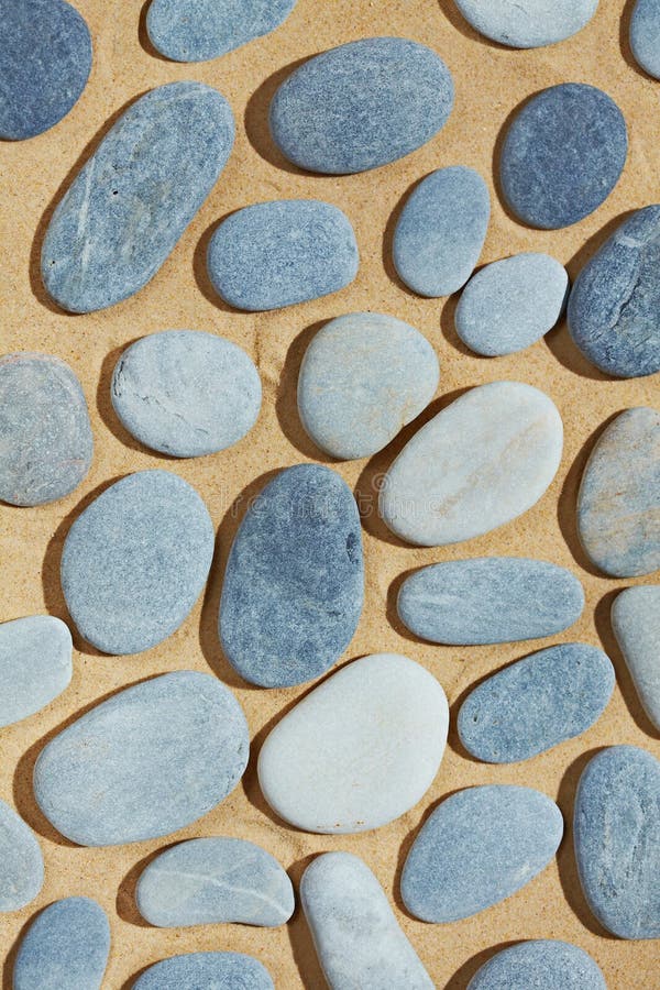 Shingles on Shore Close Up Texture Stock Photo - Image of beach, space ...
