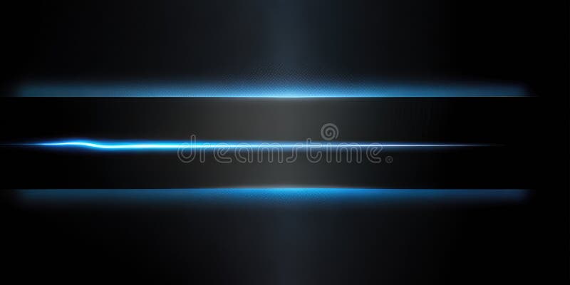 Shining Blue Light Effect in the Dark for Background Stock Illustration ...