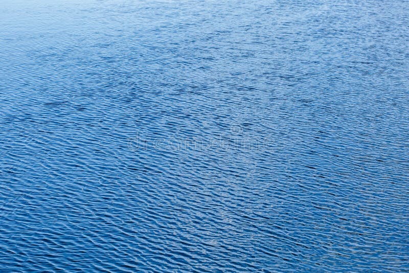 Shining Blue Wavy Water Surface Ripple Background Stock Photo - Image ...