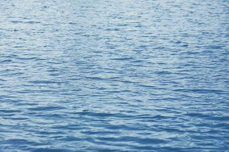 Shining Blue Wavy Water Surface Ripple Background Stock Photo - Image ...