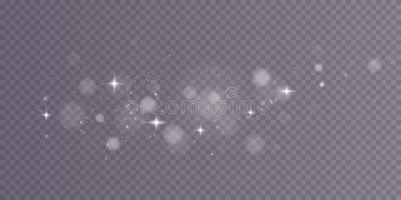 Shining Bokeh Isolated on Transparent Background. Light Isolated Lights ...