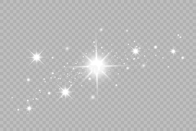 Shining Bokeh Isolated on Transparent Background. Vector Illustration ...