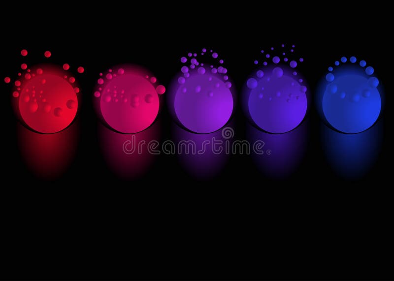 Shining bubble globes stock vector. Illustration of graphic - 11101825