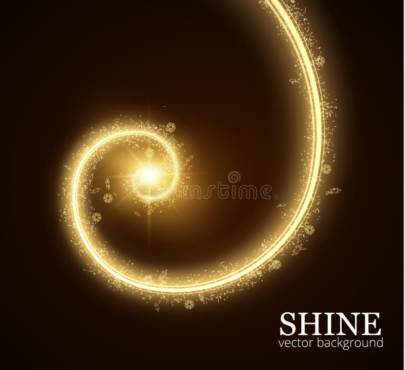 Shining Frame Vector Background. EPS10 Stock Vector - Illustration of ...