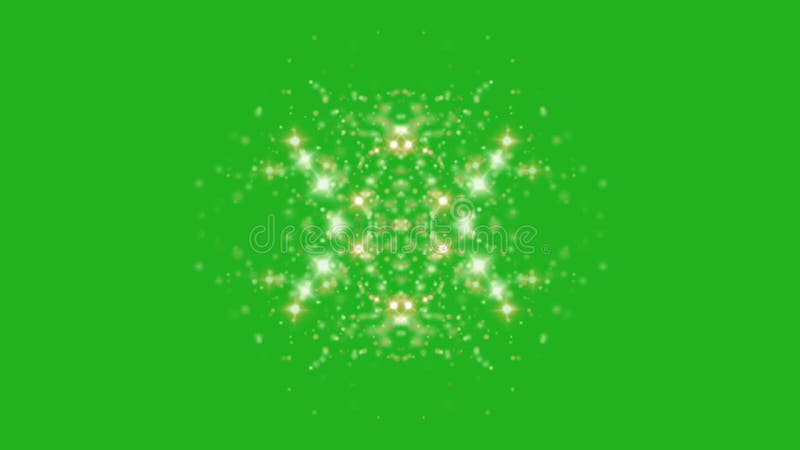 Shining Glitter Particles Green Screen Motion Graphics Stock Video ...