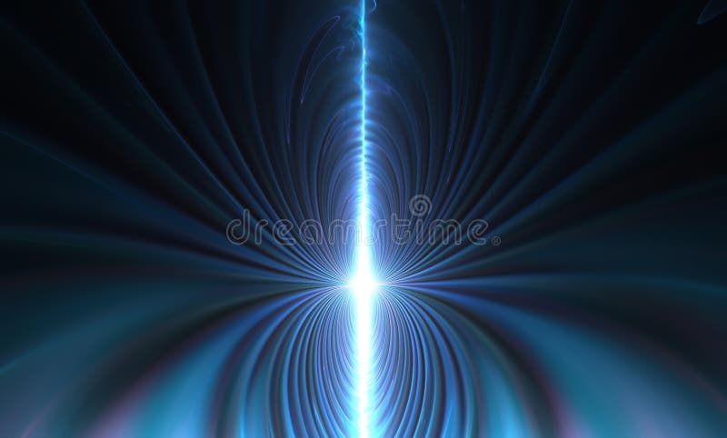 Shining Glowing Flash Background - Fractal Art Stock Illustration ...