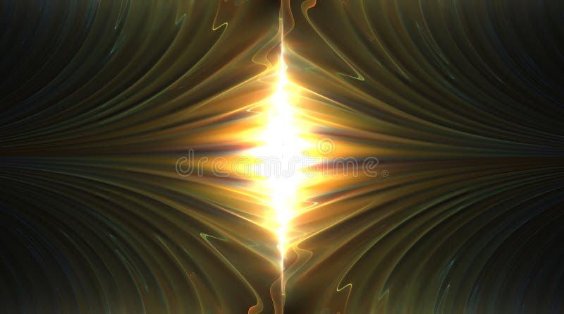 Shining Glowing Flash Background - Fractal Art Stock Illustration ...