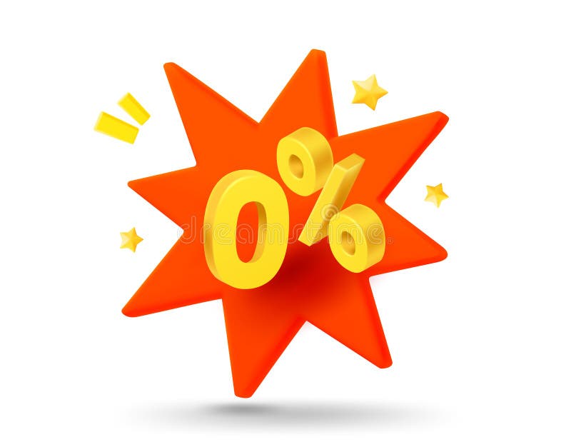 Shining Gold Digits with Flash Effect. Season Discount Concept. 3d ...