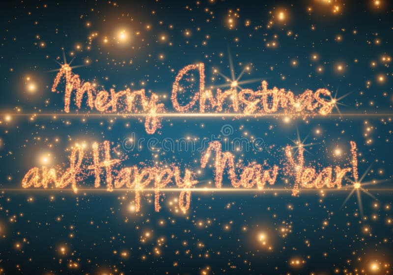 Shining Greeting Text on Colorful Background with Backlight and Glowing ...