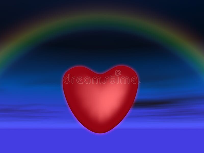 Shining heart stock illustration. Illustration of individuality - 1798207