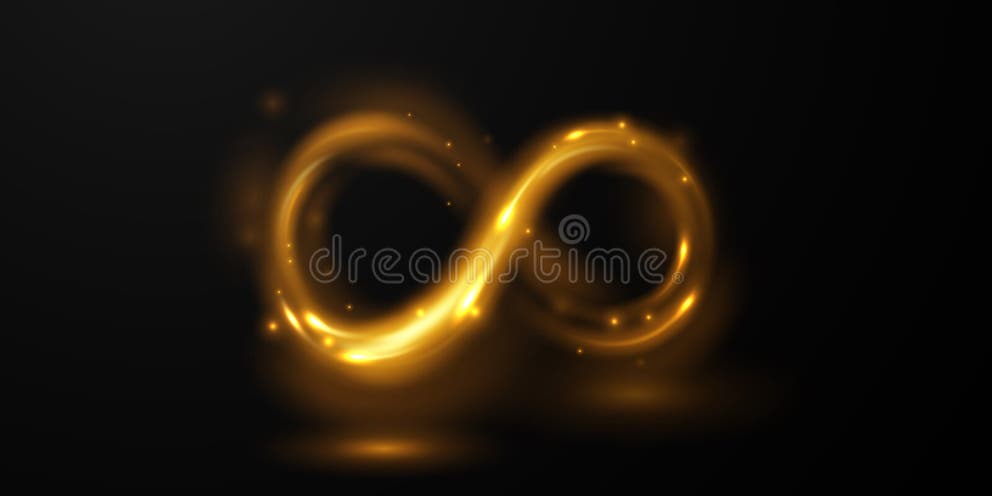 Shining Infinity Symbol Stock Illustrations – 306 Shining Infinity ...