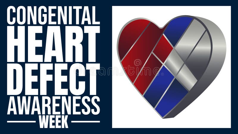 Shining a Light on CHD: Congenital Heart Defect Awareness Week Stock ...