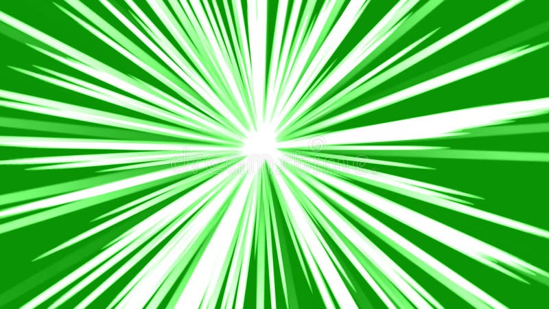 Shining Light Rays Motion Graphics with Green Screen Background Stock ...