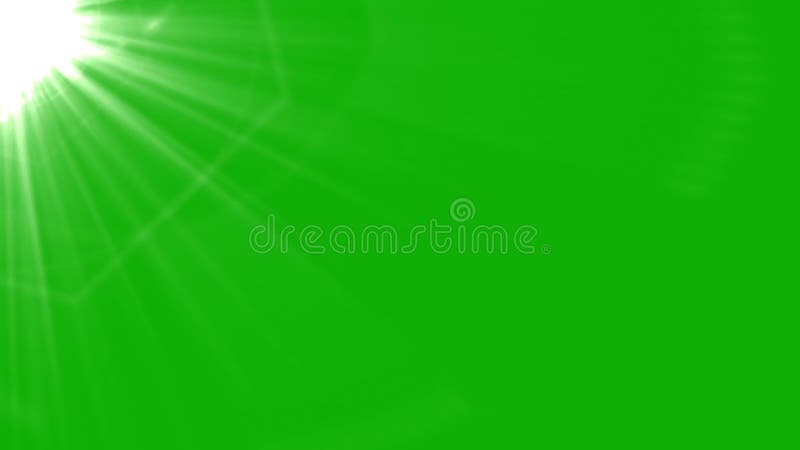 Shining Light Rays Motion Graphics with Green Screen Background Stock ...