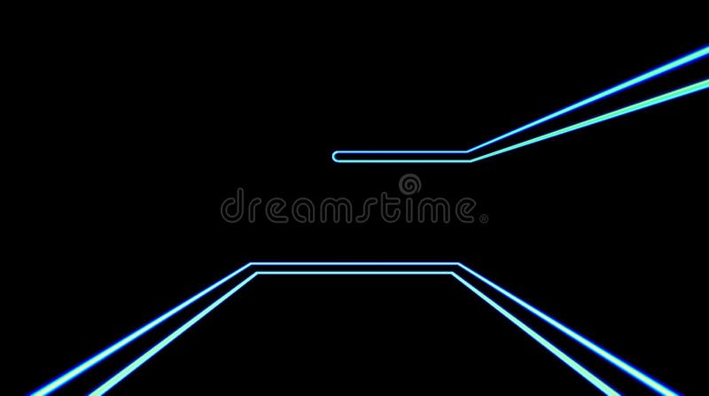 A Shining Line in a Rectangular Shape for Text Stock Video - Video of ...