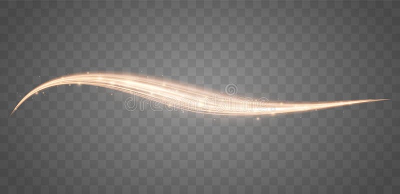 Shining Lines. Vector Light Effect Stock Vector - Illustration of black ...