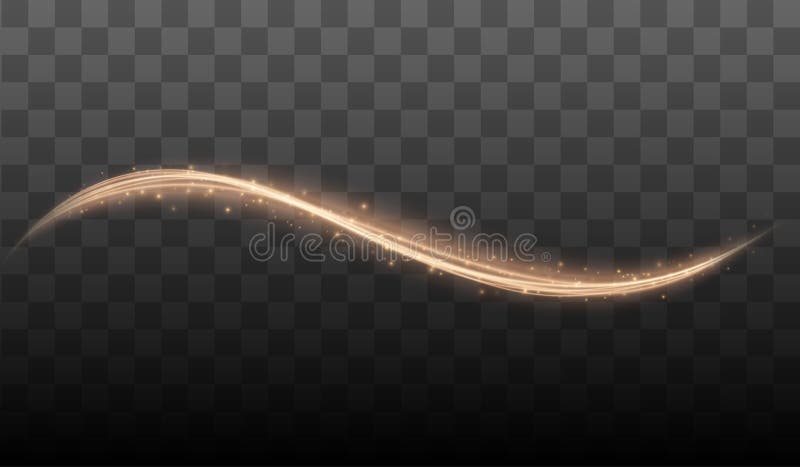 Shining Magic Lines stock vector. Illustration of glow - 263584344