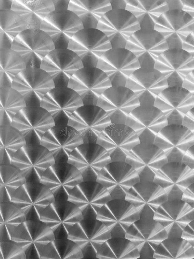 Shining Metallic Texture with Circular Reflections Stock Photo - Image ...