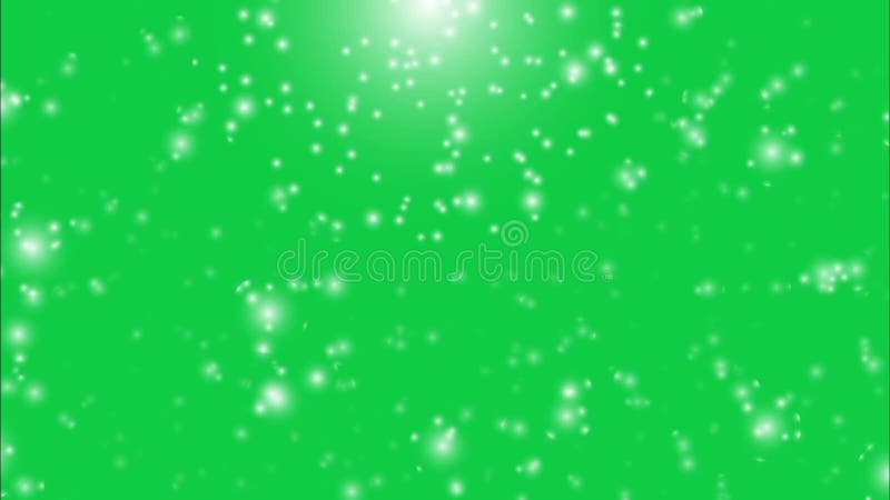 Shining Moving Inside Star Particles Green Screen Motion Graphics ...