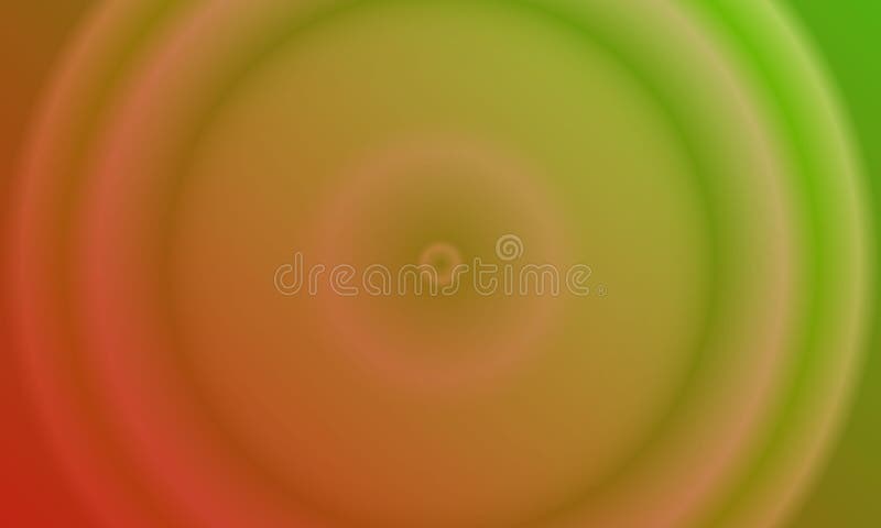 Light Green and Red Abstract Background with Circles. Simple, Blur ...