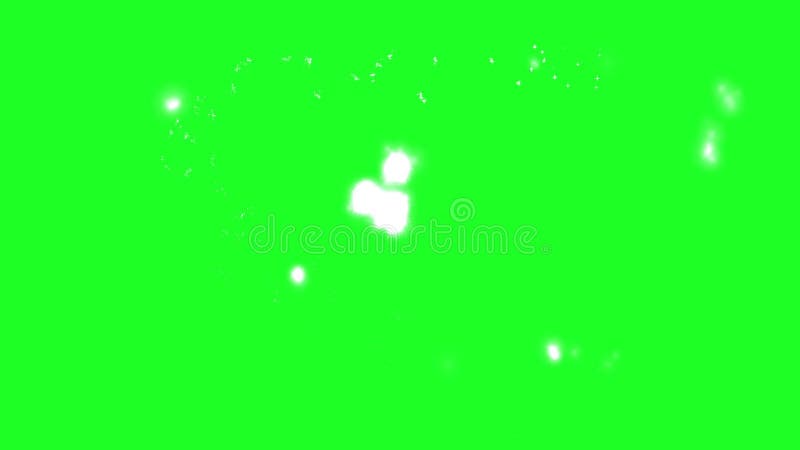 Shining Sparks Green Screen Motion Graphics Stock Footage - Video of ...