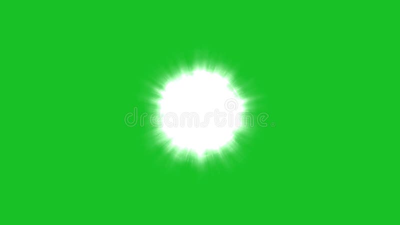 Shining Star on Green Screen Background Motion Graphic Effect. Stock ...